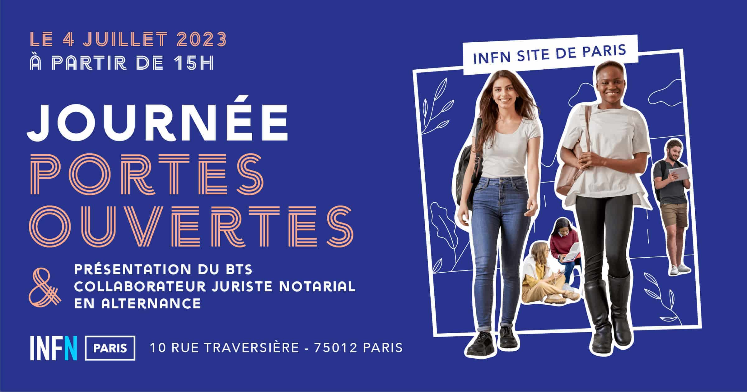 Journées portes ouvertes - INFN site de Paris - 4 juillet 2023