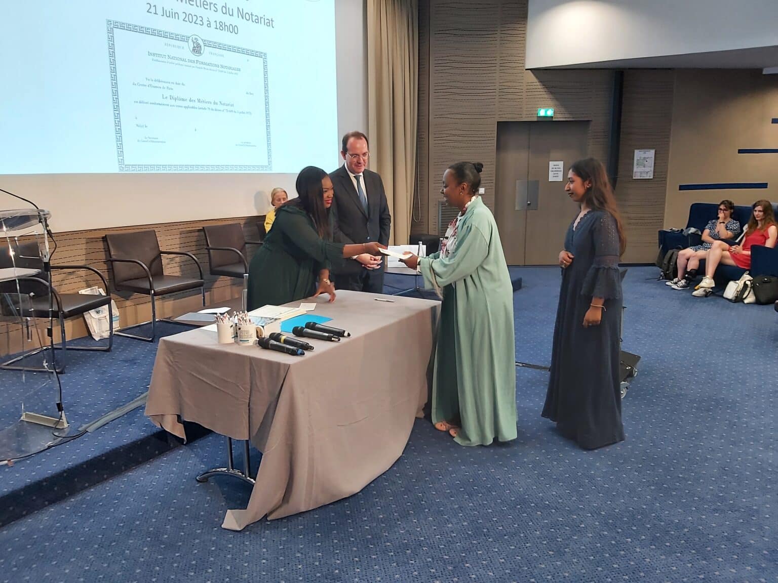 Remise des diplômes de DMN à l'INFN de Paris - INFN - Institut national ...