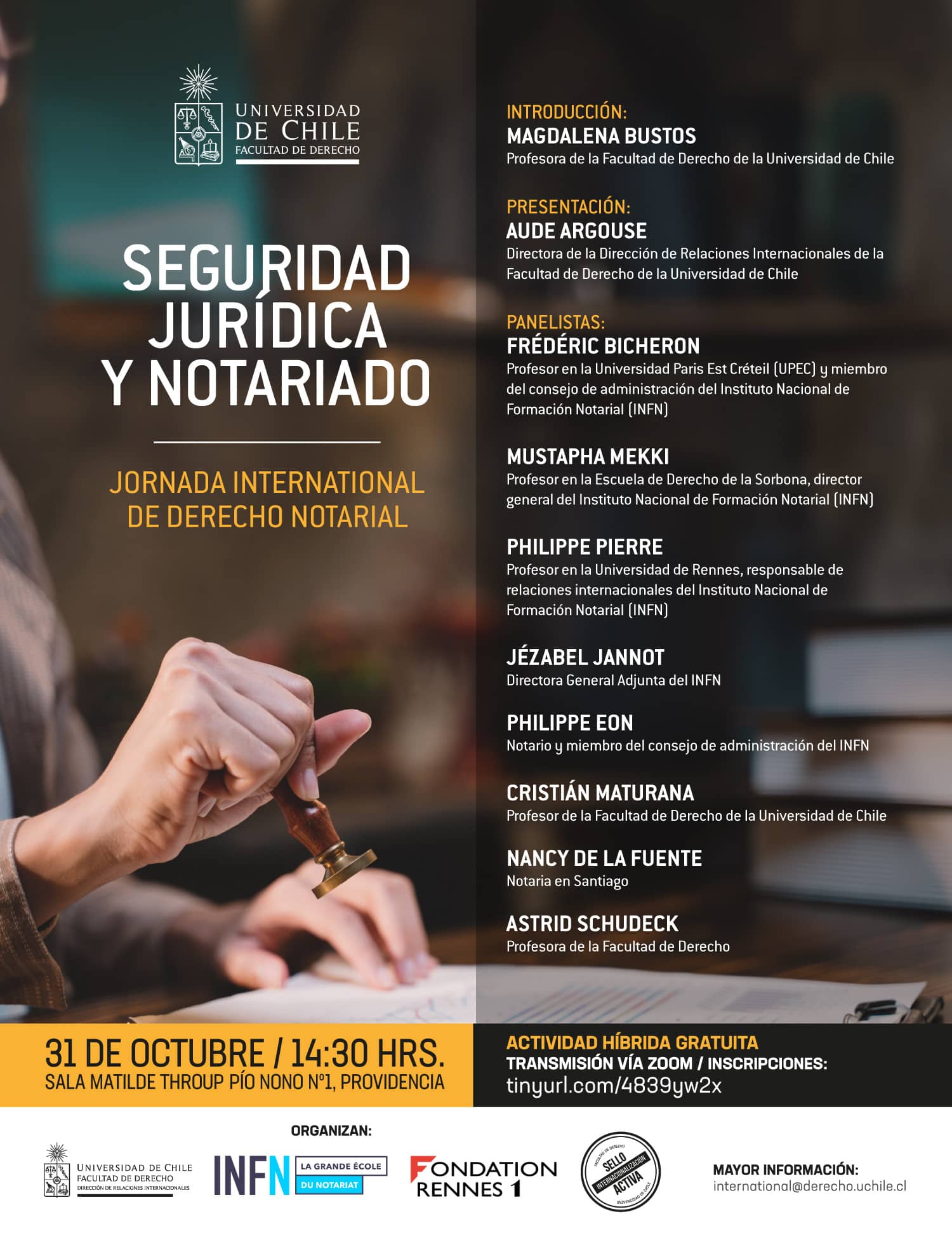 Journée internationale - Sécurité juridique et notariat - INFN ...